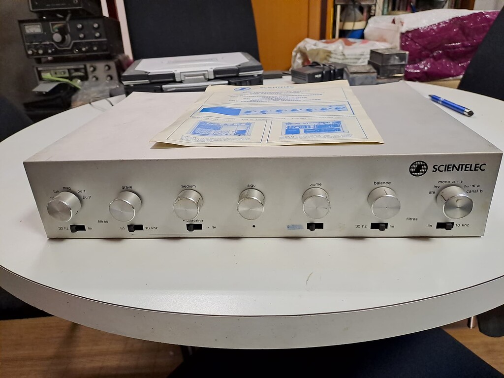 Amplificateur Scientelec - Troc - Forum Retrotechnique