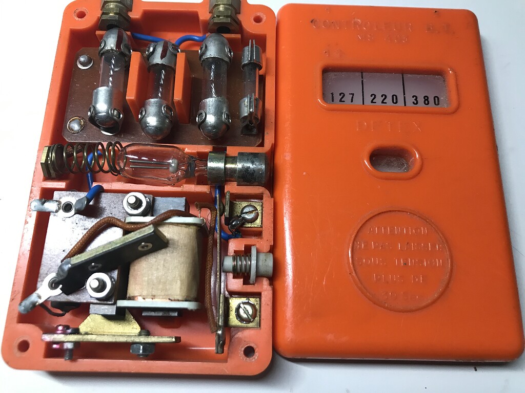 Recherche pièce détachée DETEX-EDF années 50-60 pour entretenir de très ...
