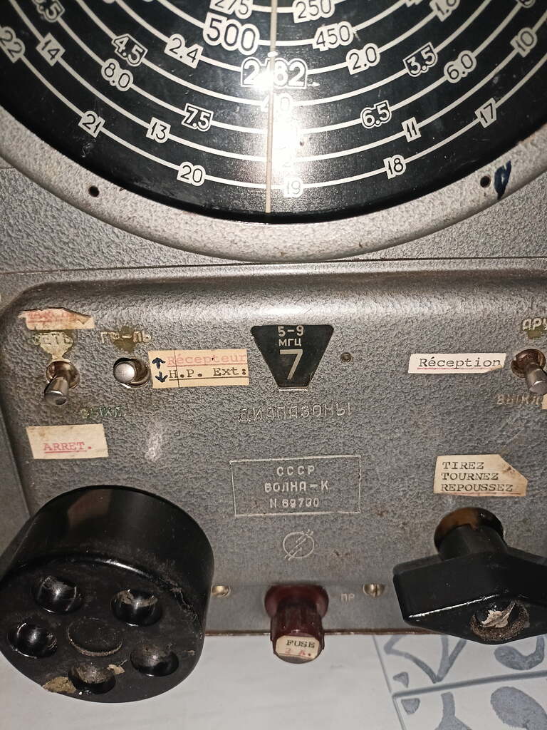 Poste russe Volna - K - Modèles/marques - Forum Retrotechnique