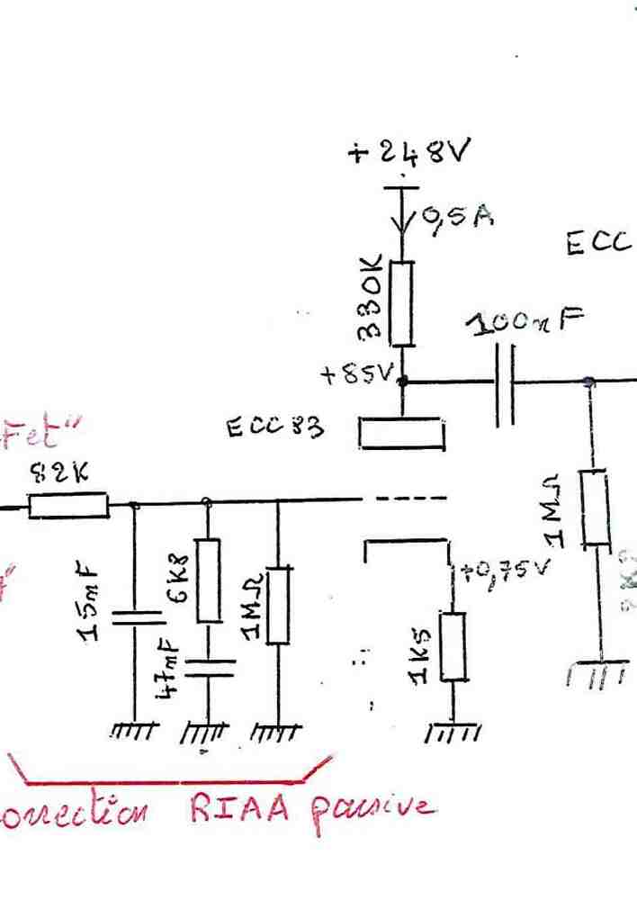 Préamplificateur phono RIAA cellule MC à cascode 5842/417A - Technique ...