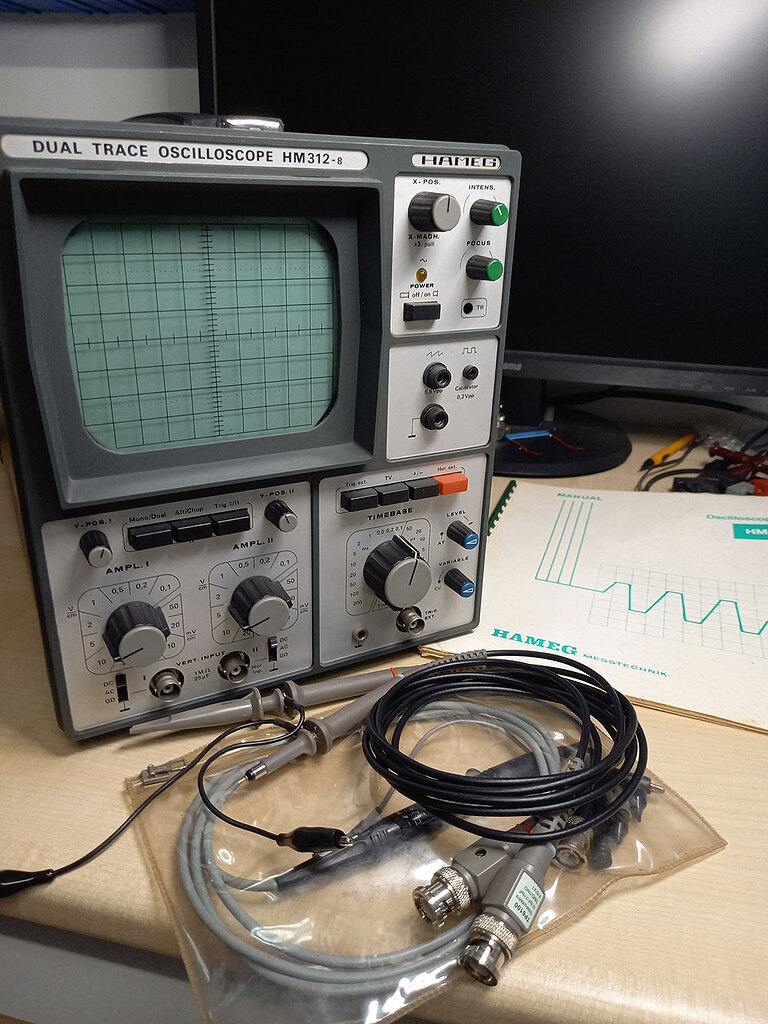 Hameg HM312-8 - Troc - Forum Retrotechnique