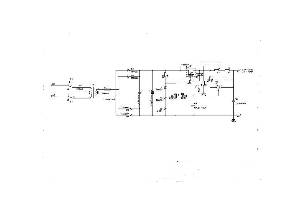 Alimentation HT réglable - Technique - Forum Retrotechnique