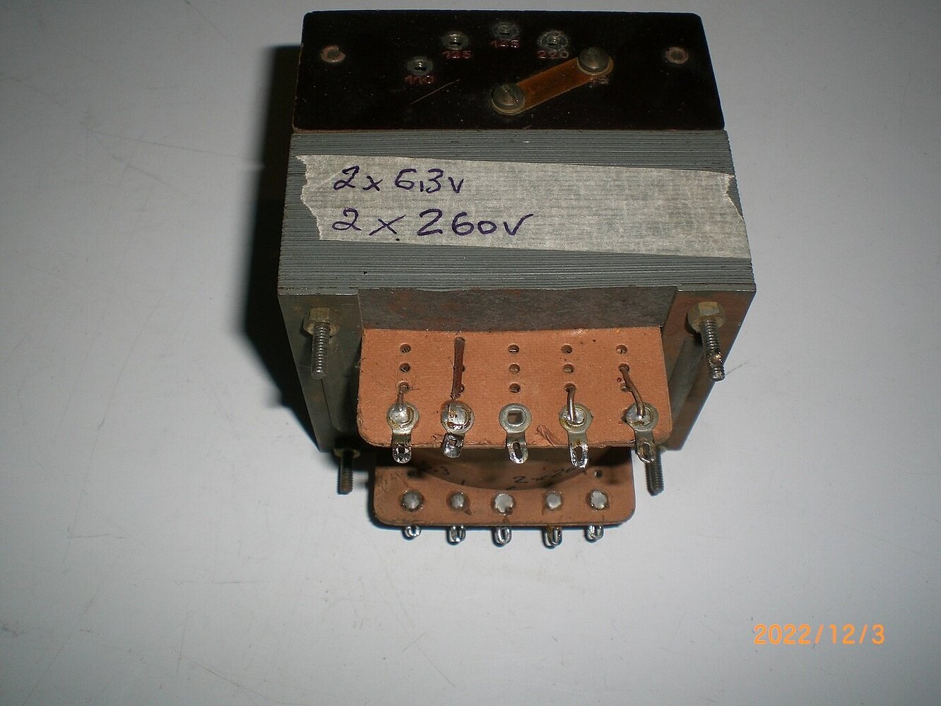 Transfo alim - Troc - Forum Retrotechnique