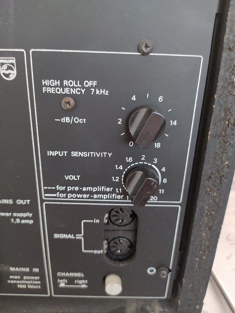Enceinte MFB Philips 22RH544 - Troc - Forum Retrotechnique
