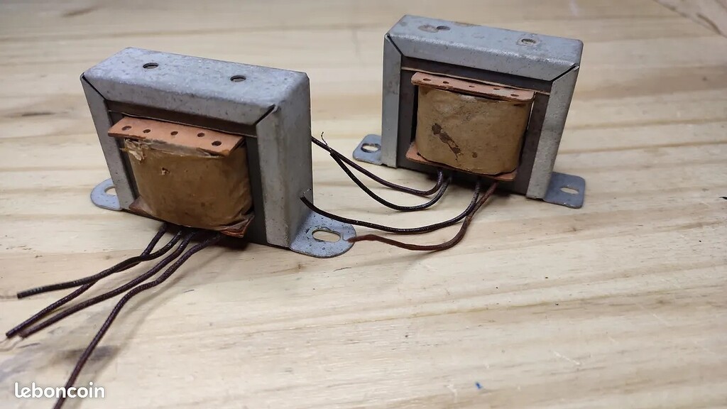 Lot de 2 self de filtrage 200 ohms pour TSF - Troc - Forum Retrotechnique