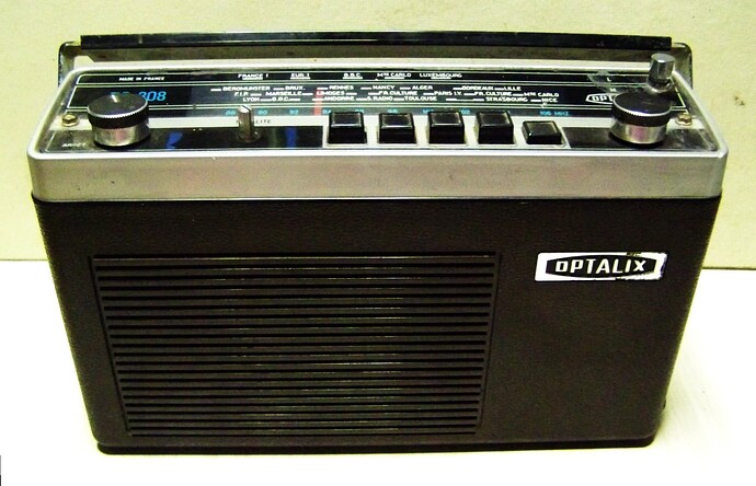 Optalix TO 308 - Technique - Forum Retrotechnique