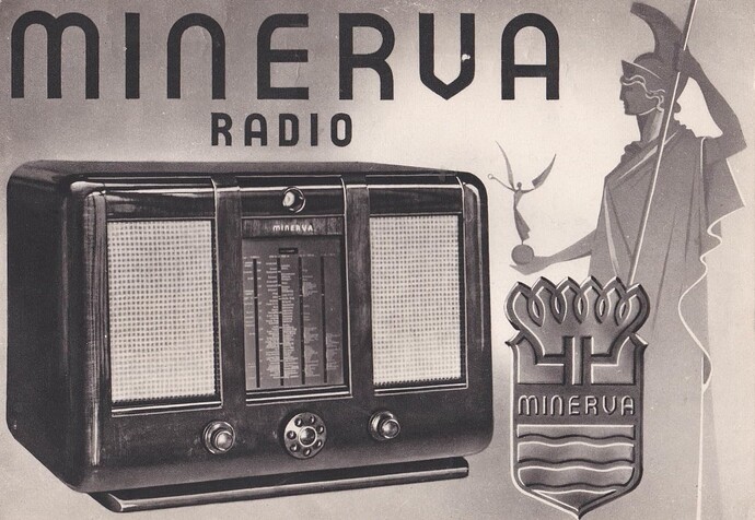 Minerva Radio Paris - Modèles/marques - Forum Retrotechnique
