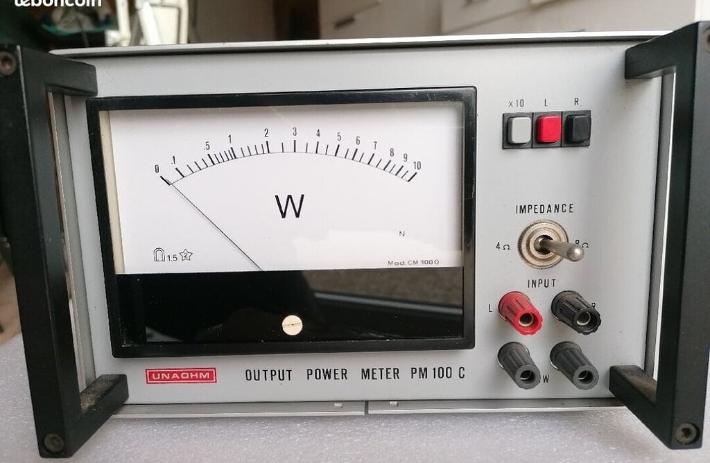 Cherche schéma Unaohm output power meter pm100 - Modèles/marques ...