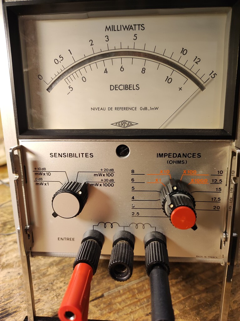 Wattmètre Ferisol N300C, modification 150 watts? - Technique - Forum ...