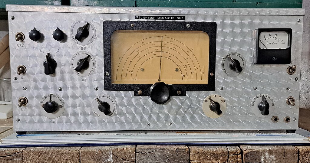 Il y a 60 ans, mon récepteur déca radioamateur (kit F3LG, Charles ...