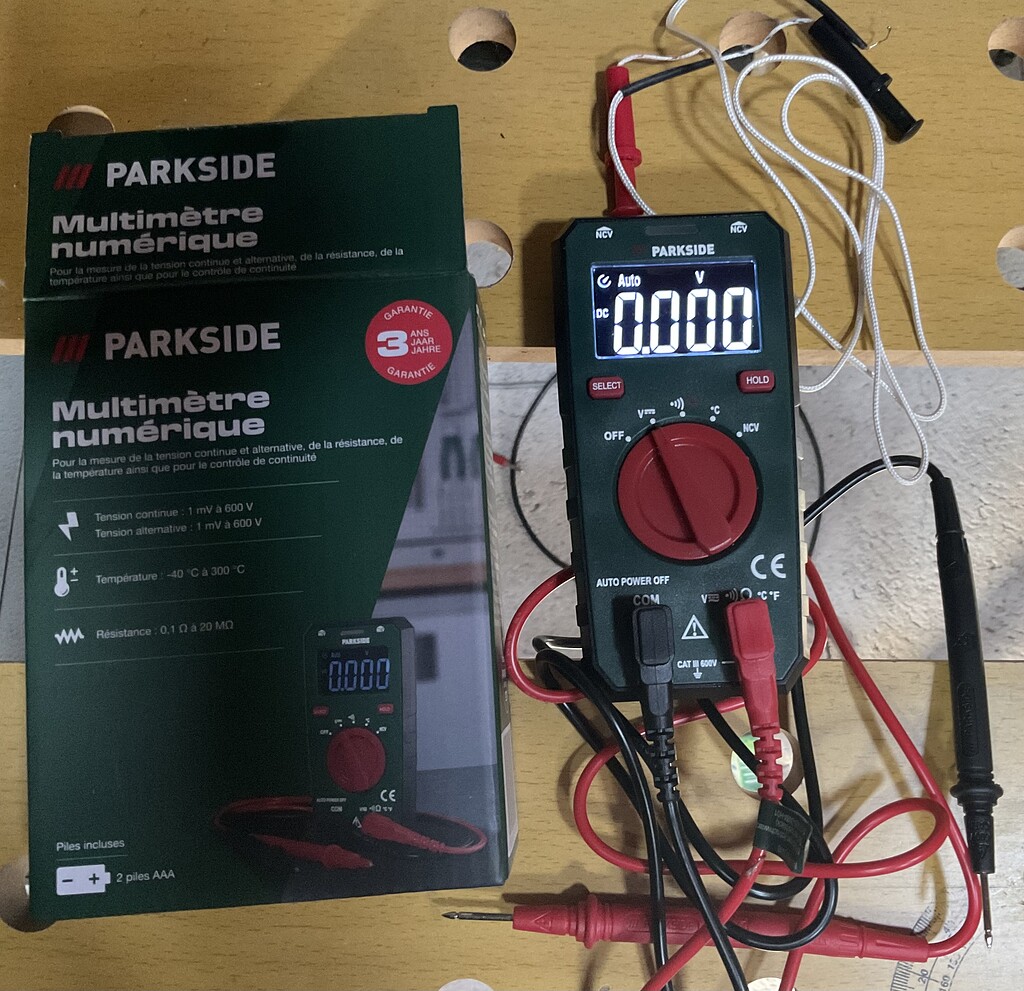 Test multimètre Parkside et autres multimètres "premier prix ...
