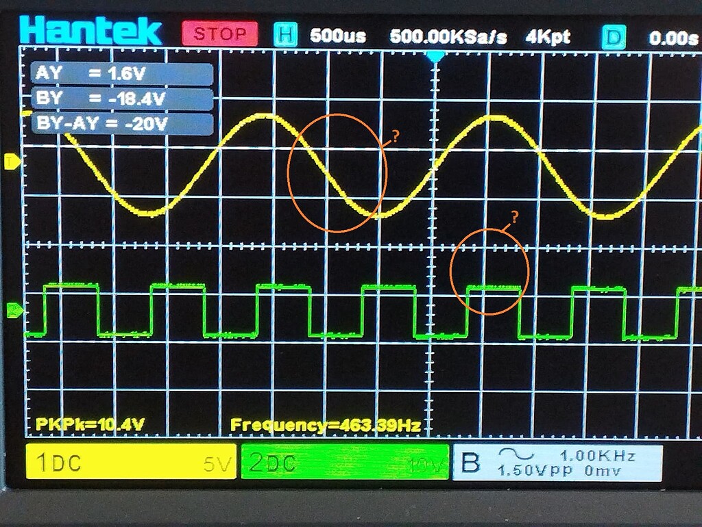 Trace oscillo numerique pas très lisse - Technique - Forum Retrotechnique