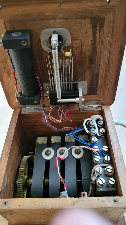 Téléphone MARTY 1910 - Technique - Forum Retrotechnique