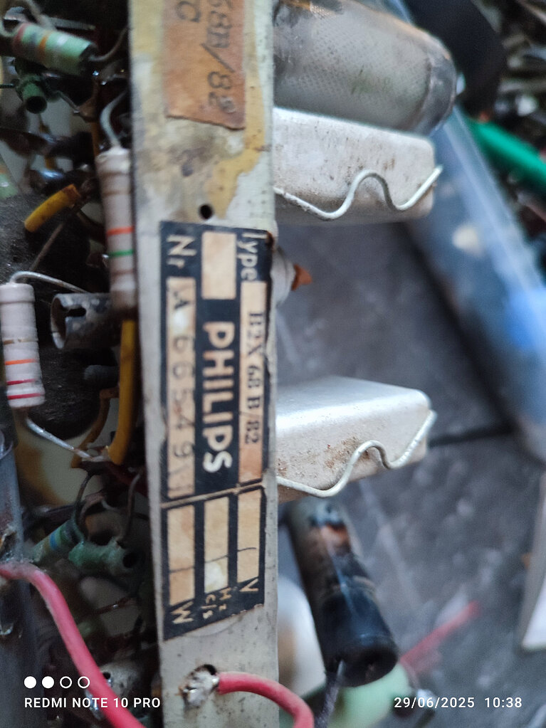 Schéma Philips B2 X 68 B /82 - Modèles/marques - Forum Retrotechnique