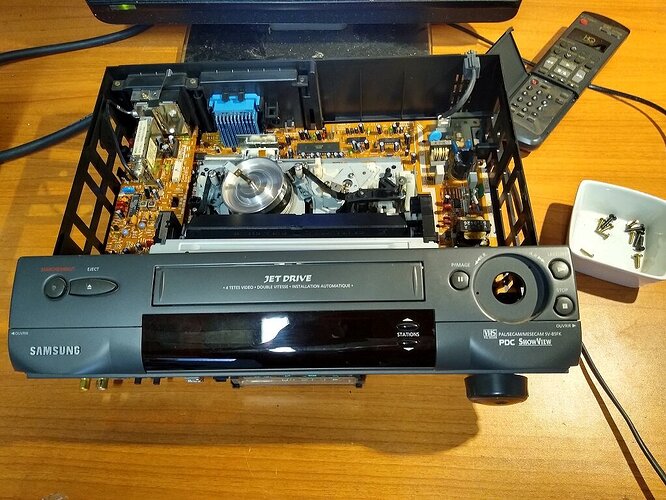 Magnétoscope Samsung - Technique - Forum Retrotechnique