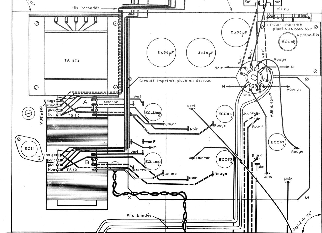 Demande de schémas Merlaud ECLL800 - Modèles/marques - Forum Retrotechnique