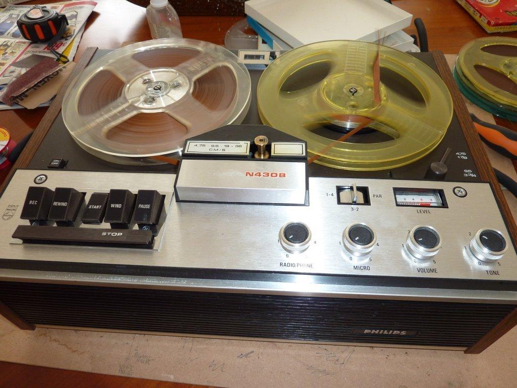restauration magnétophone Philips n4308 - Technique - Forum Retrotechnique