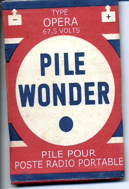pile wonder - Modèles/marques - Forum Retrotechnique