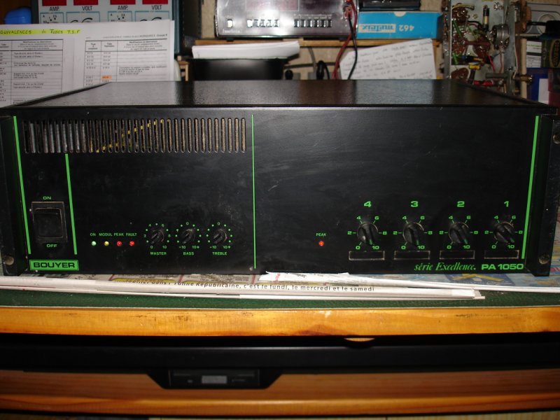 Bouyer PA1050 série excellence - Modèles/marques - Forum Retrotechnique