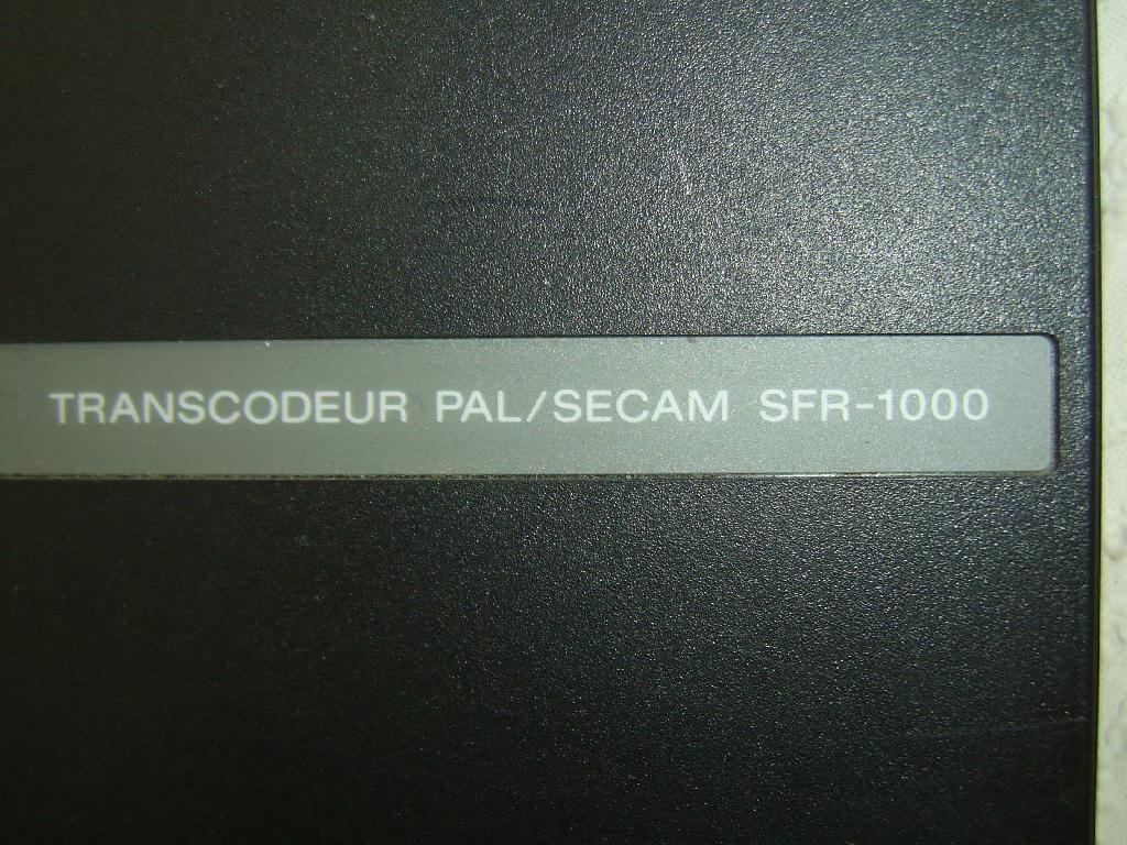 transcodeur PAL/Sécam Sony - Télévision/vidéo - Forum Retrotechnique