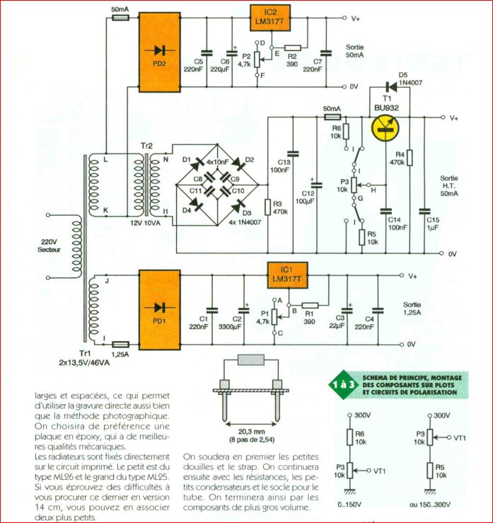 Alim HT et questions tubes? - Technique - Forum Retrotechnique
