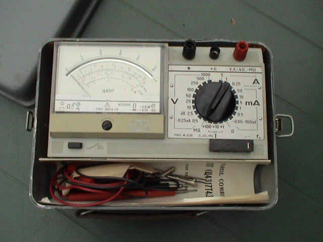 Multimètres analogiques russes - Technique - Forum Retrotechnique