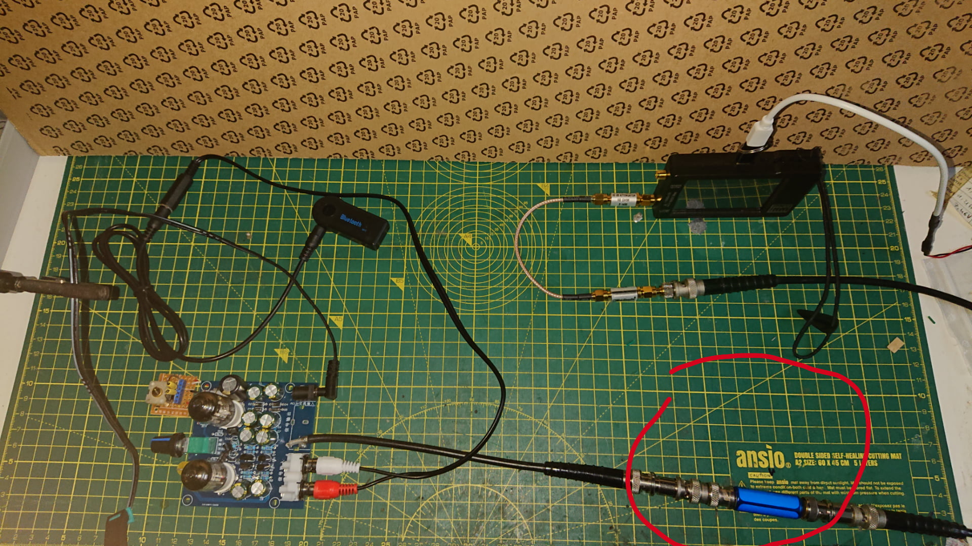 Kit chinois de préampli à lampes 6J1/6J2 détourné pour le transformer ...