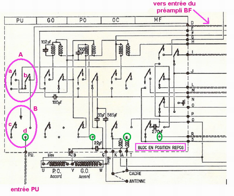 LVdsM 78 / schéma du clavier - Technique - Forum Retrotechnique