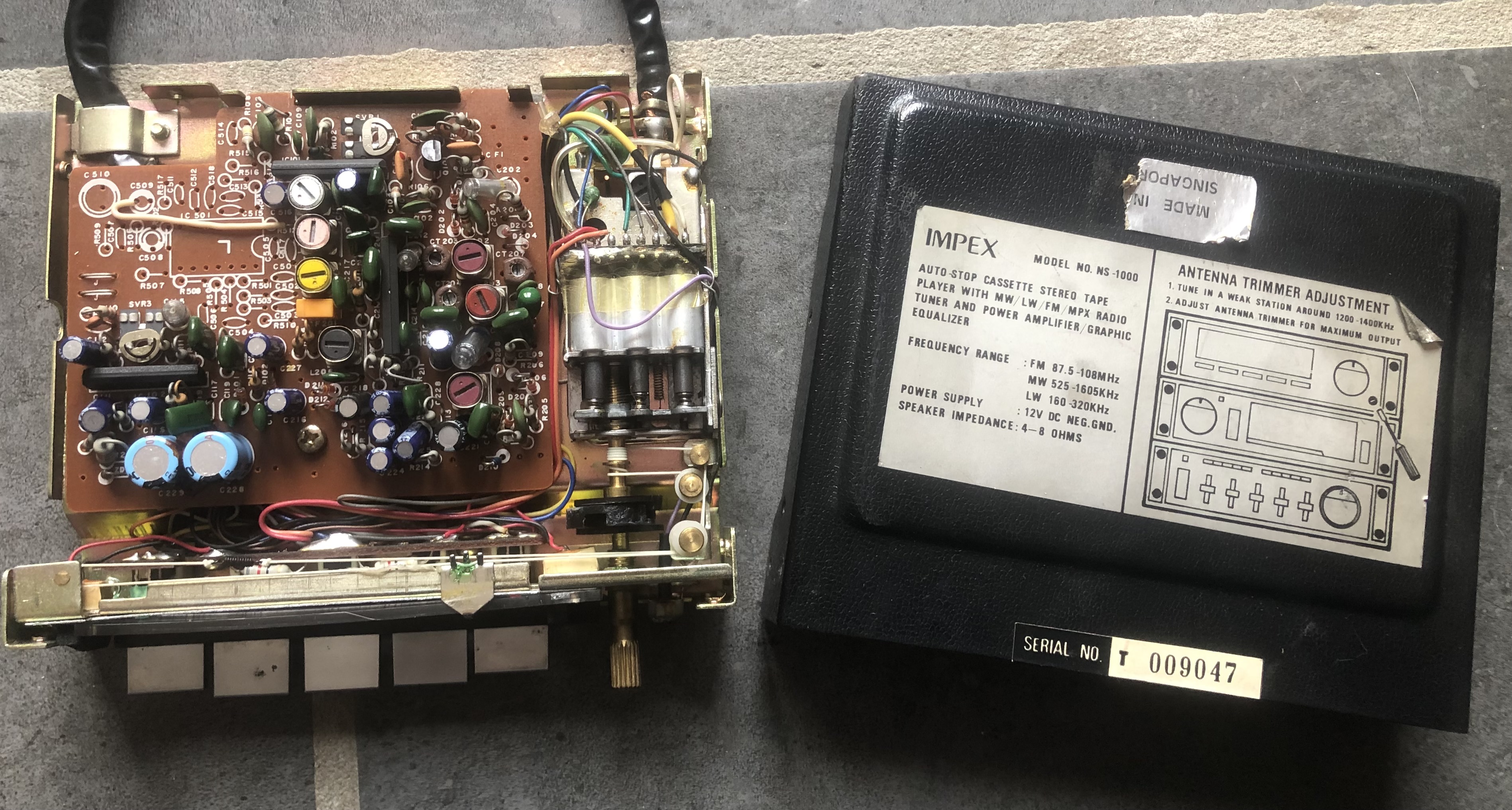 Chaîne HI-FI IMPEX auto - Audio vintage/Hi-Fi - Forum Retrotechnique