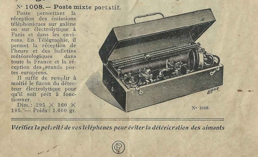Recherche écouteur PERICAUD gros anneau - Troc - Forum Retrotechnique