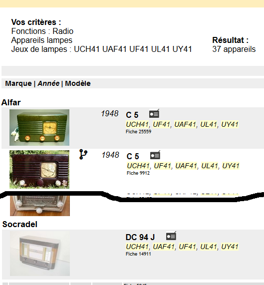 Reparation Radio SOCRADEL DC 94 L - Technique - Forum Retrotechnique