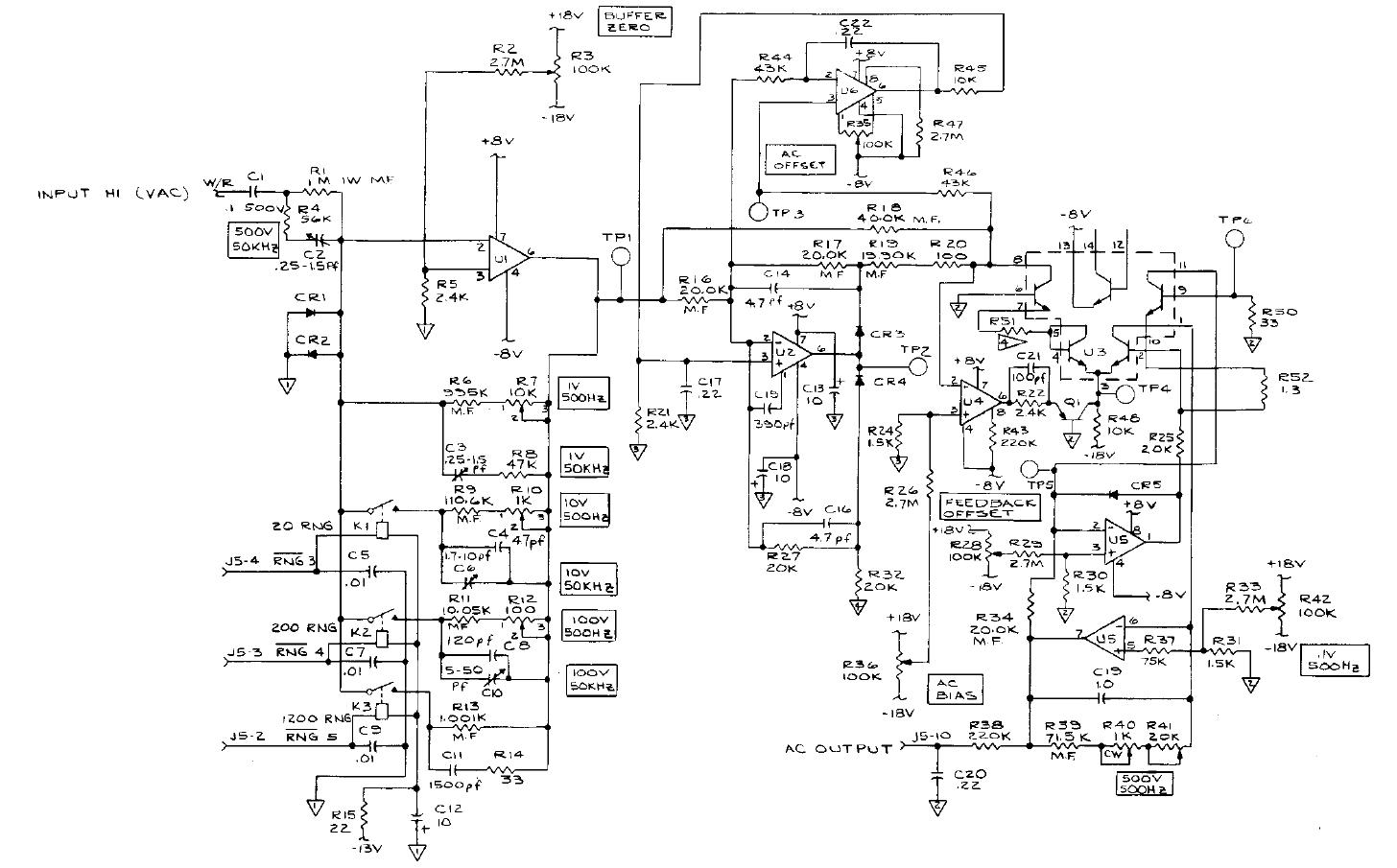 FLUKE 8810A Problème notice - Modèles/marques - Forum Retrotechnique