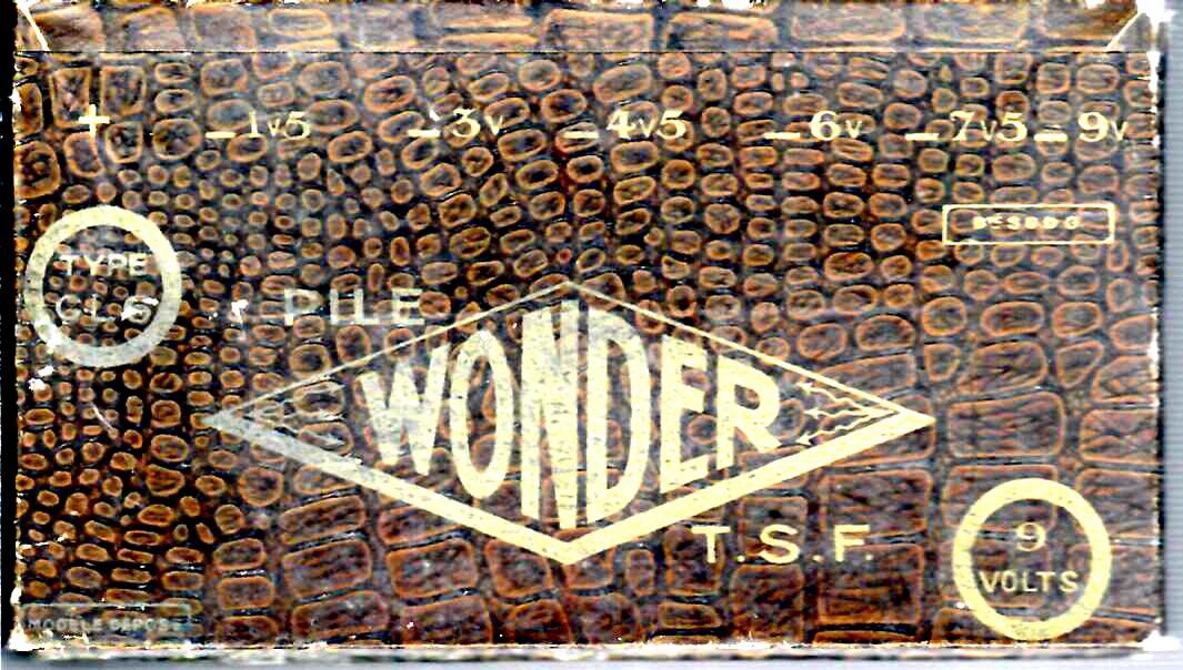 Pile Wonder très vieille - Troc - Forum Retrotechnique