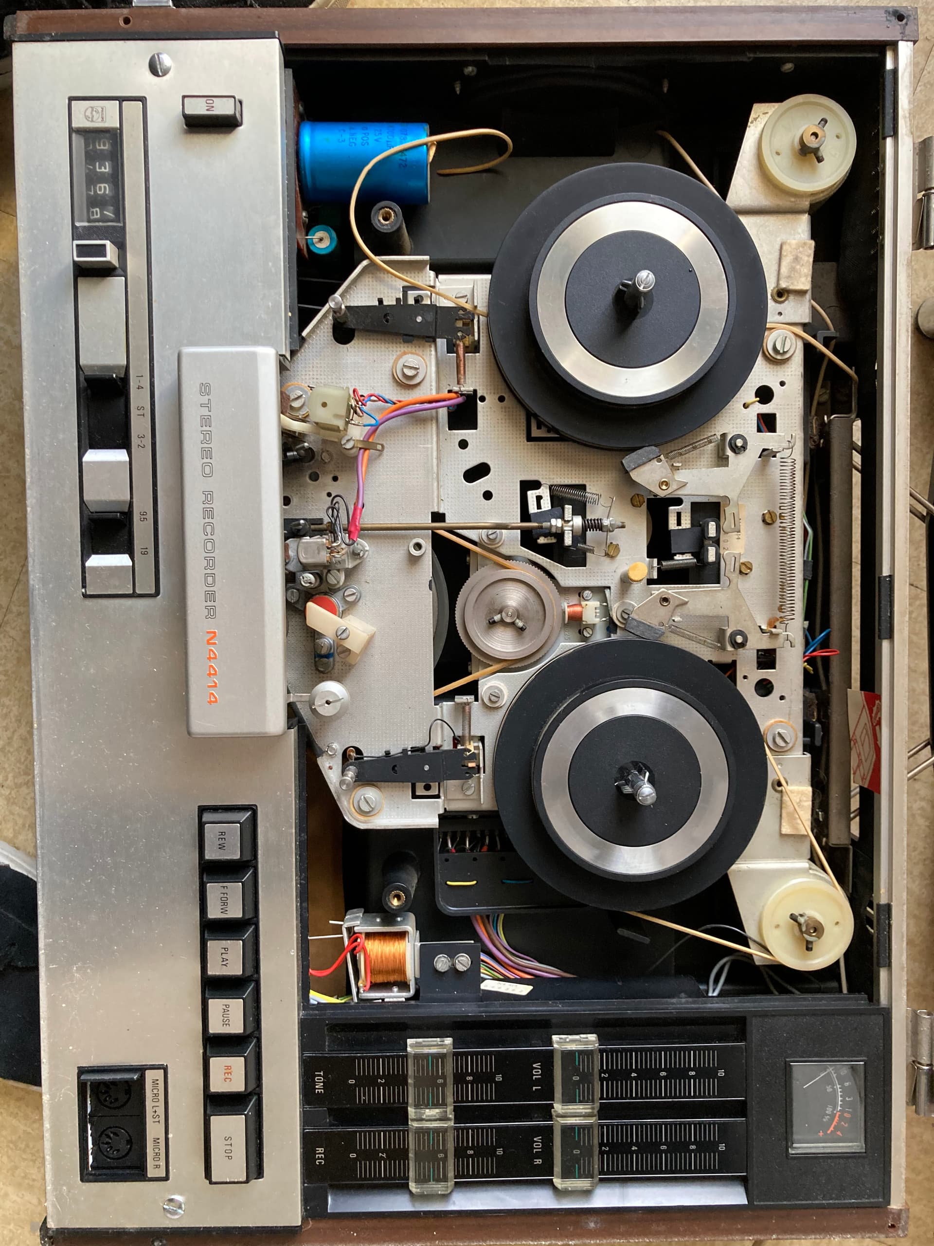 Restauration magnéto à bandes Philips N4414 - Page 2 - Audio vintage/Hi ...