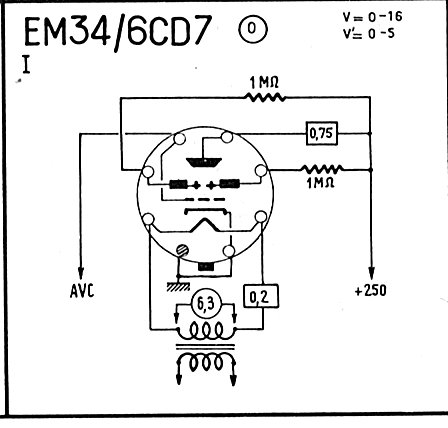 6AF7 ou EM34 - Technique - Forum Retrotechnique