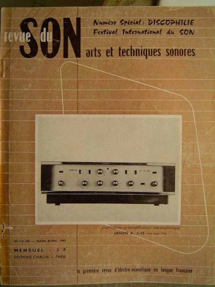Amplificateur Jason stéréo A2-35 (tubes) - Modèles/marques - Forum ...