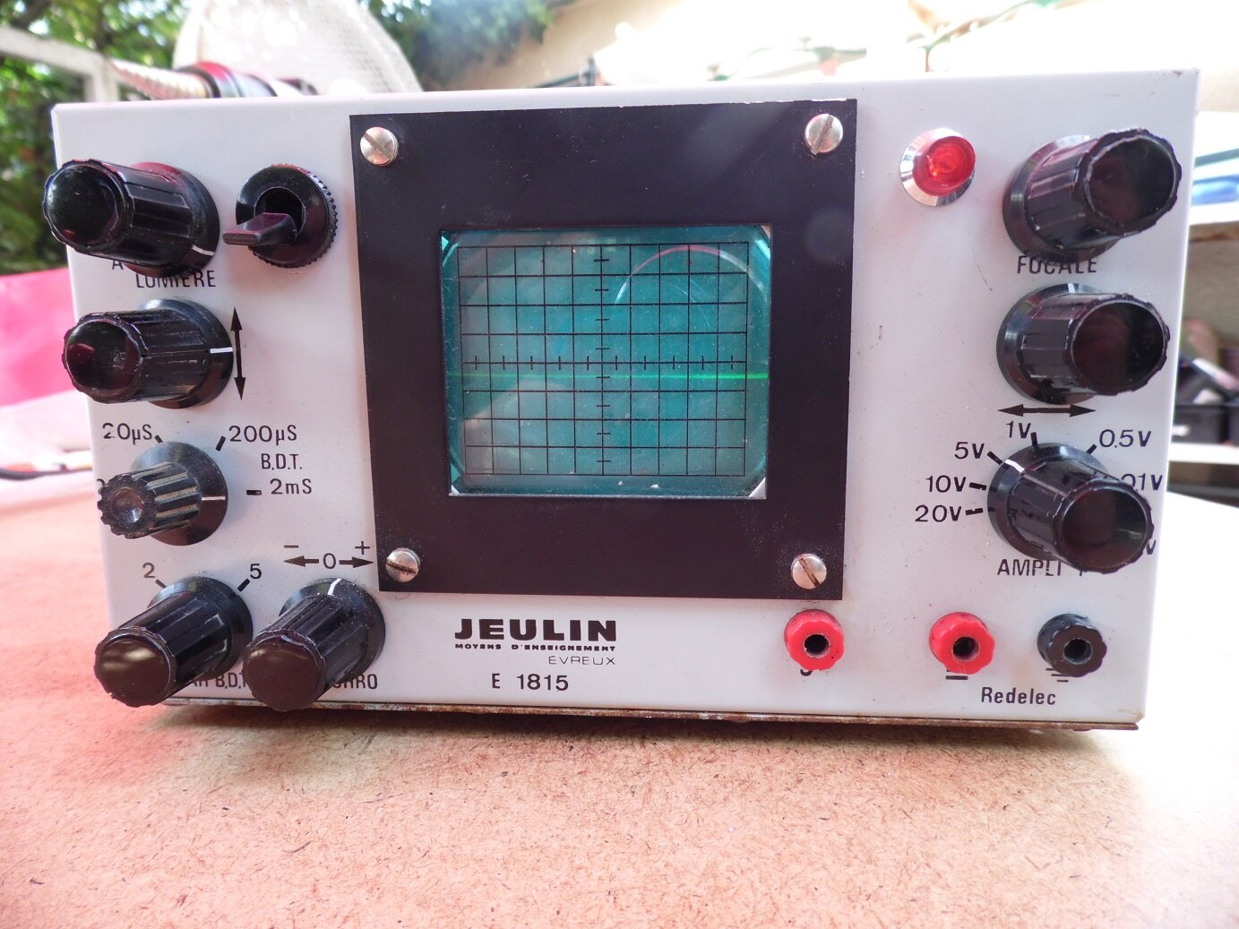 Scope Jeulin E1815/Redelec 110 - révision **(ne pas polluer ...