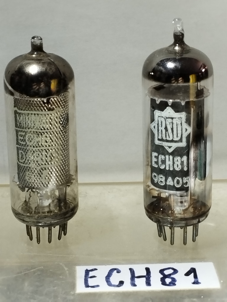 Différents modèles ECH81 - Technique - Forum Retrotechnique