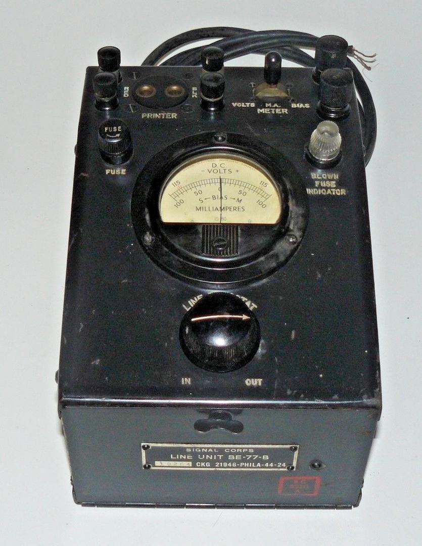 Teletype TG-7-B et BIAS METER I-97-A - Troc - Forum Retrotechnique