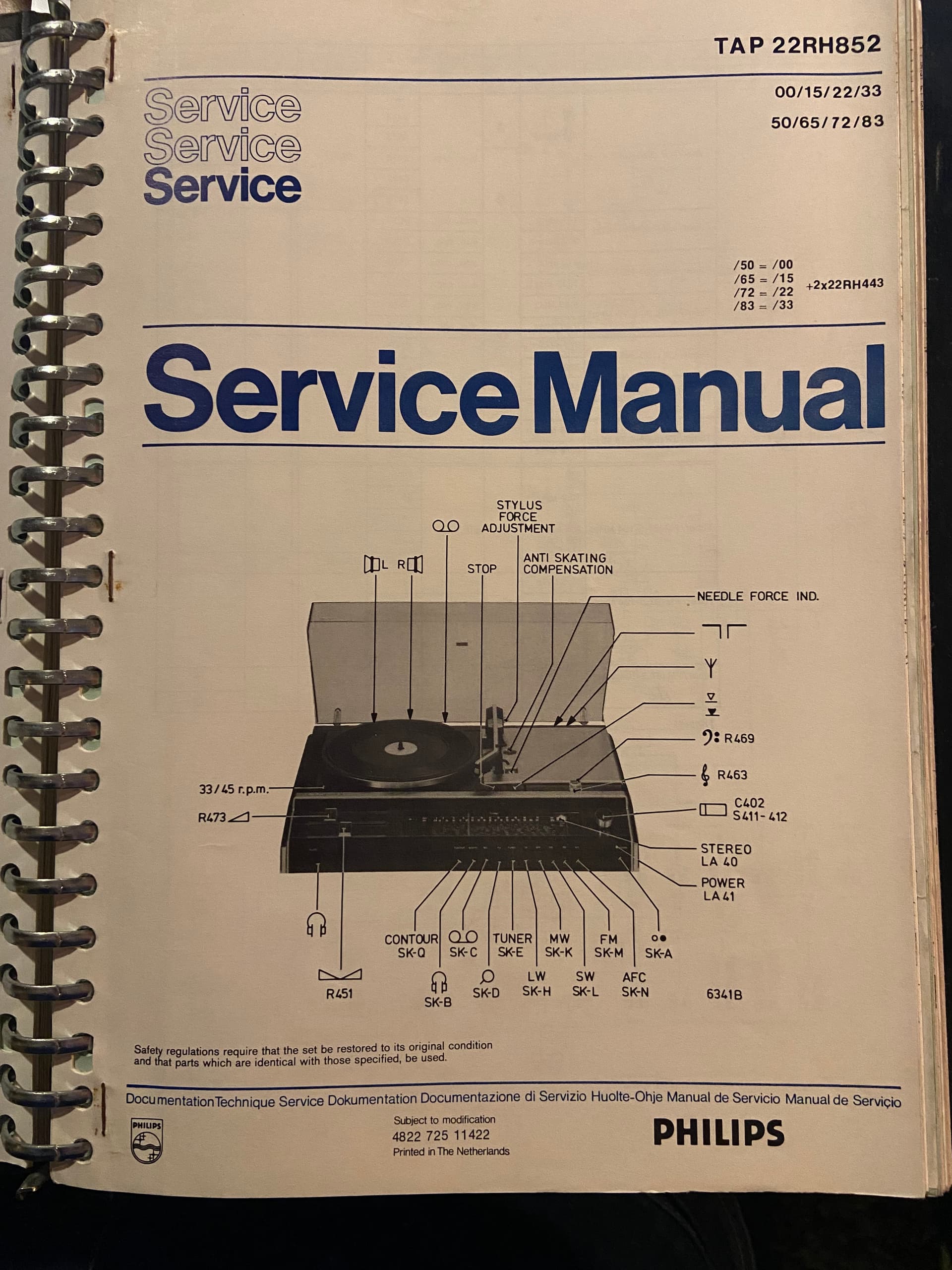 Troc d'hivers : Service Manual et Magnétoscope VHS première génération ...