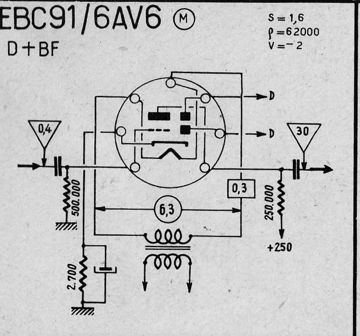 Schéma avec tube EBC41 - Page 2 - Technique - Forum Retrotechnique