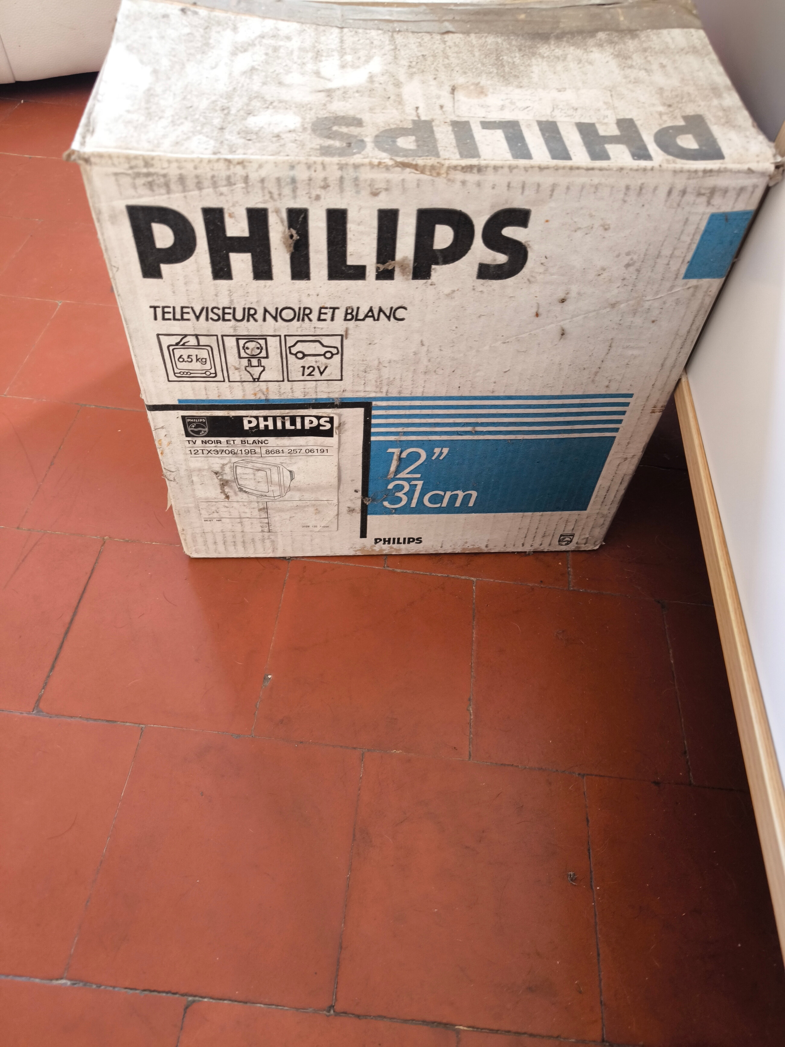 TV Philips noir et blanc - Télévision/vidéo - Forum Retrotechnique