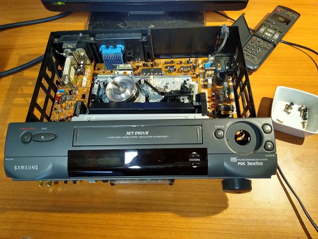 Magnétoscope Samsung - Technique - Forum Retrotechnique